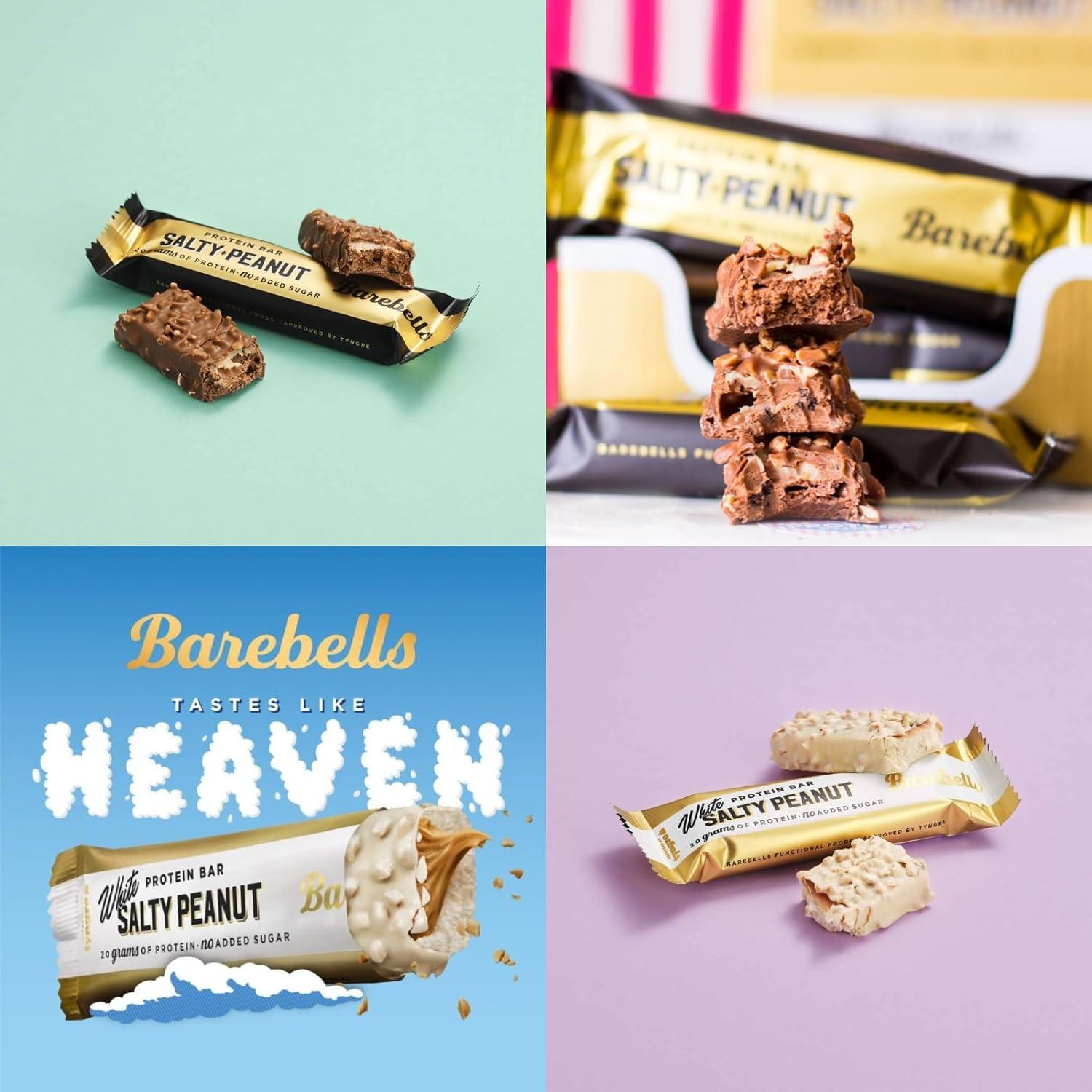 Nutritional Protein Bars Bundle with Barebells Low Sugar High Protein Variety Pack 2 x 55g ...