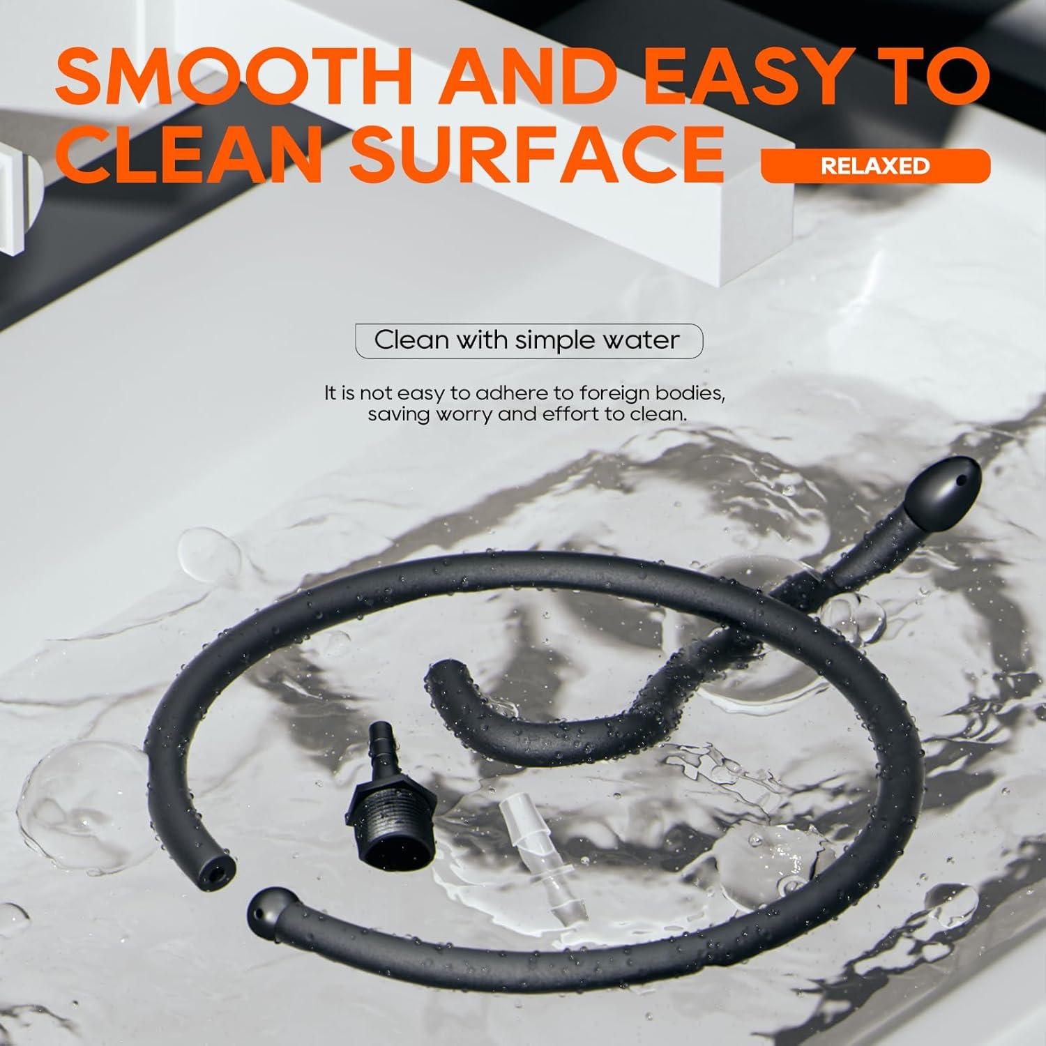 Shower Enema Douche Nozzles - Reusable Silicone Colon Cleansing Tips ...