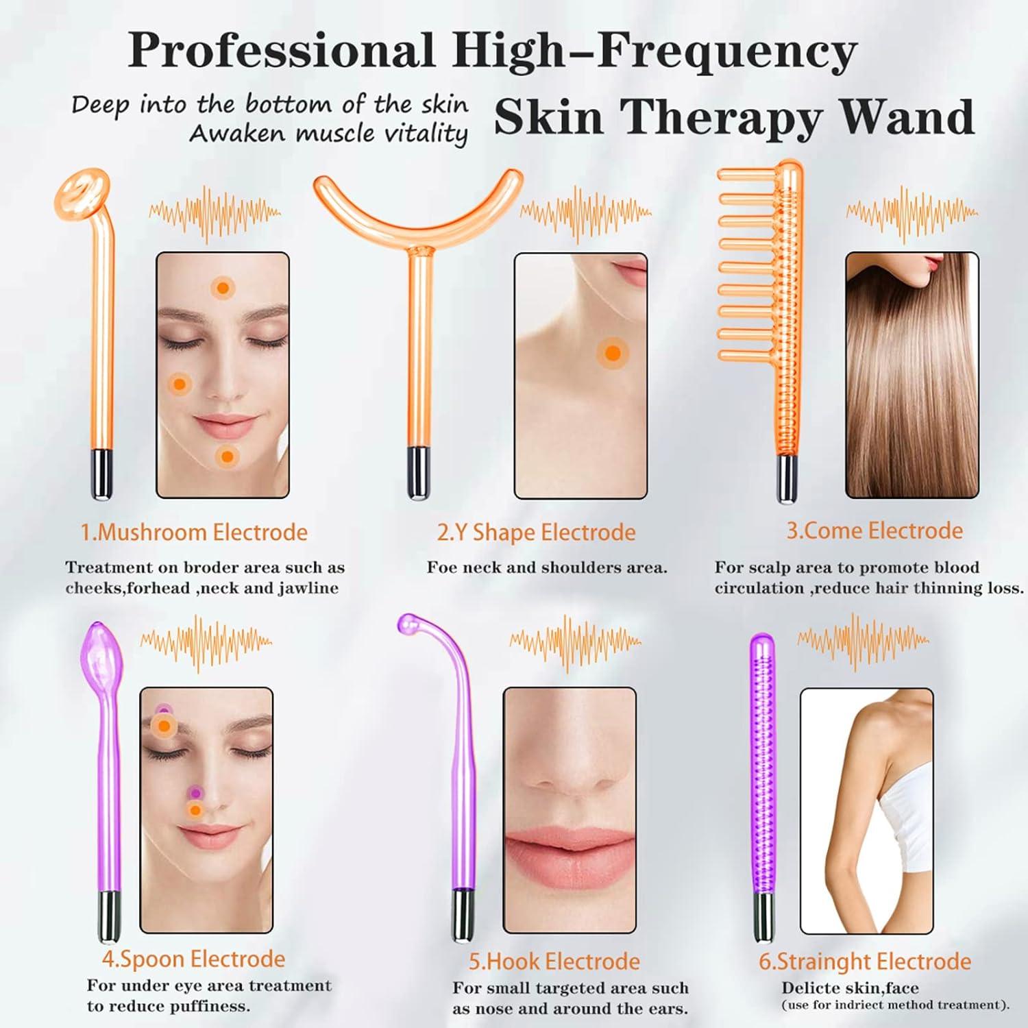 Twowin High Frequency Device for Acne Treatment & Skin Tightening | 60 ...