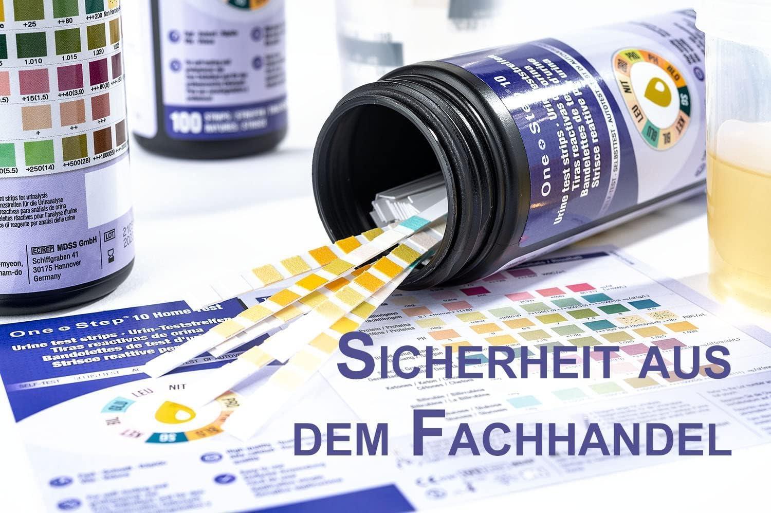 100 One-Step Urine Test Strips for 10 Indicators - Accurate Health ...