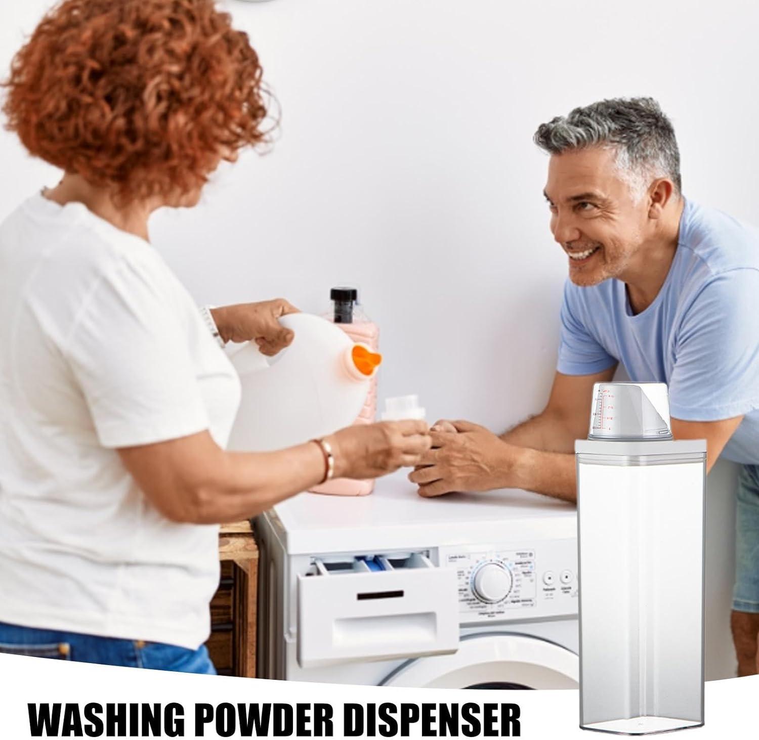 Laundry Detergent Dispenser Washing Powder Storage Detergent Dispenser ...