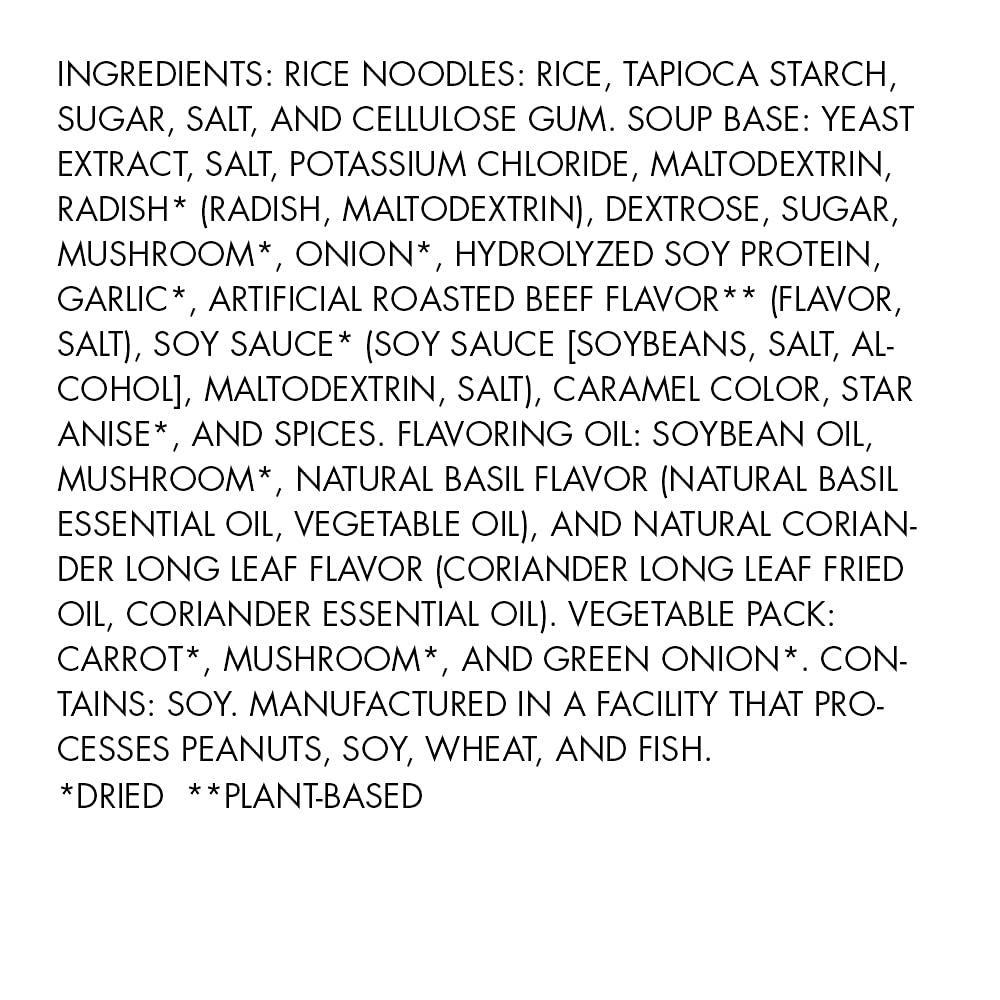 Snapdragon Mushroom Pho Soup Bowl - 1.6 oz (Pack of 6) | Authentic ...