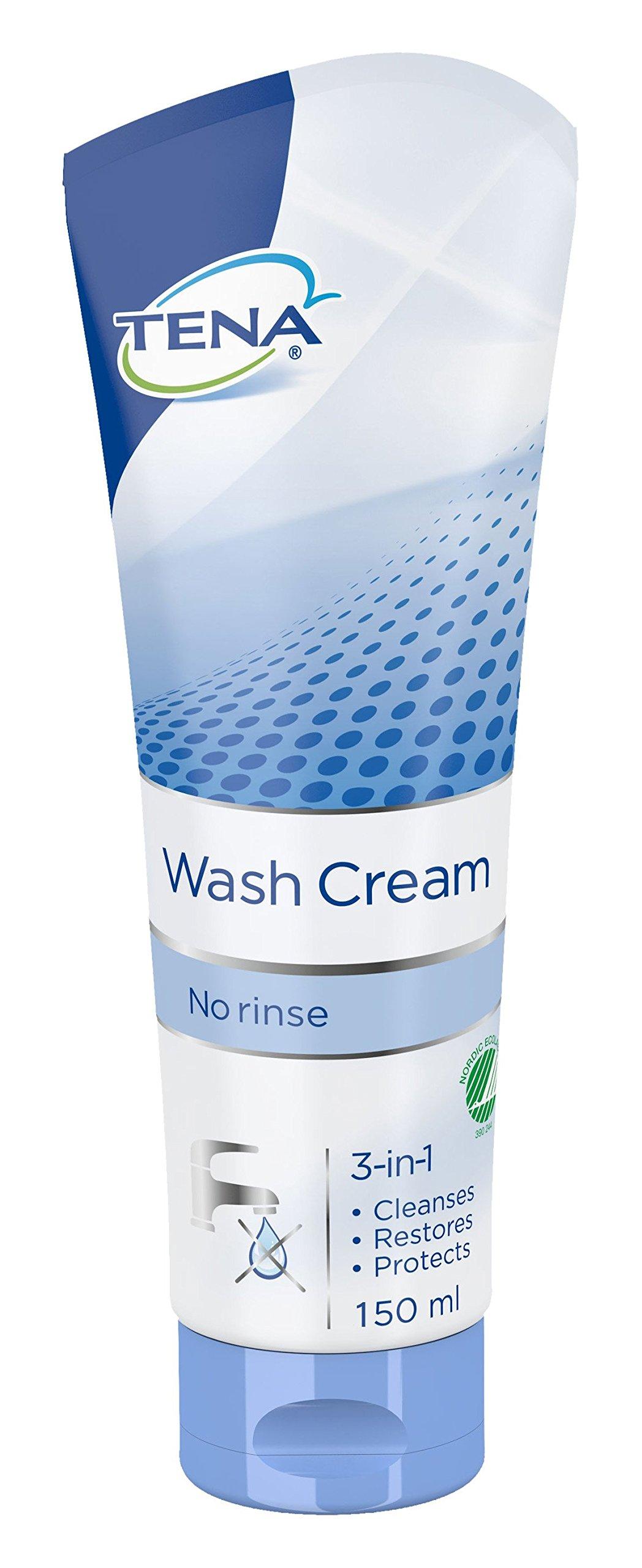 TENA Wash Cream 150ml Tube - No Rinse Cleanser | VAT Relief Eligible in ...
