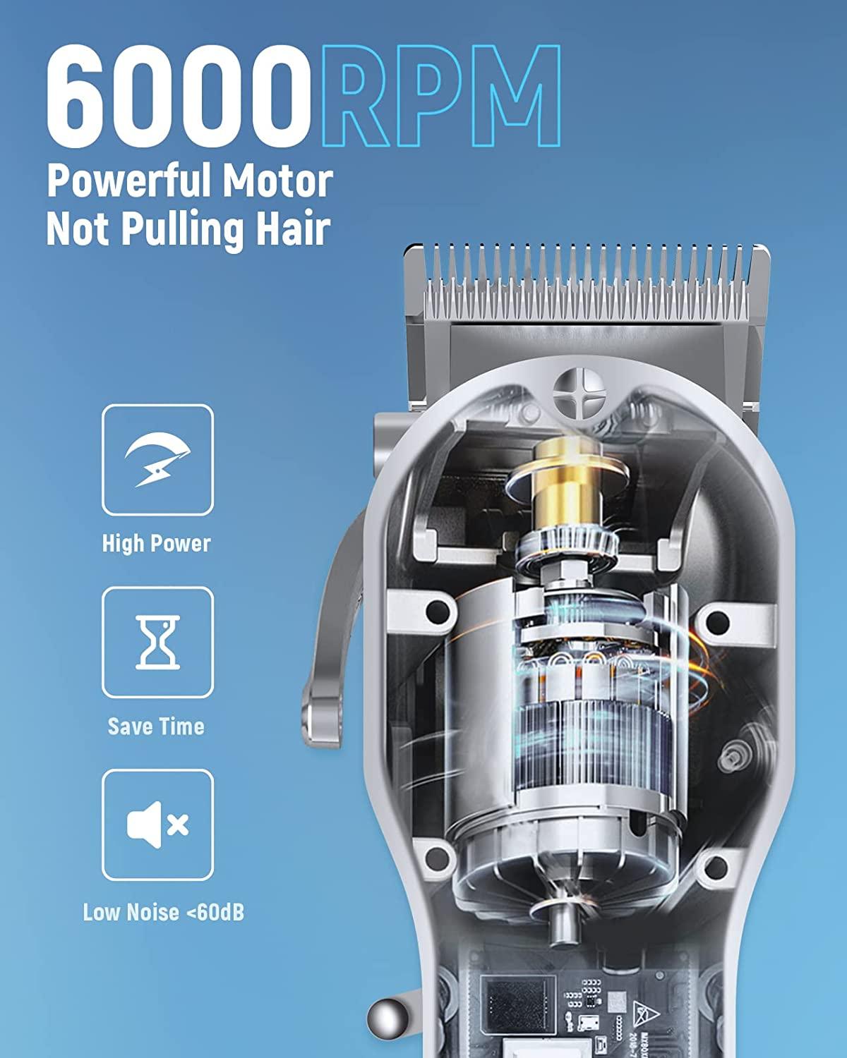 SUPRENTآ® Hair Clippers for Men - Professional Cordless Hair Cutting ...