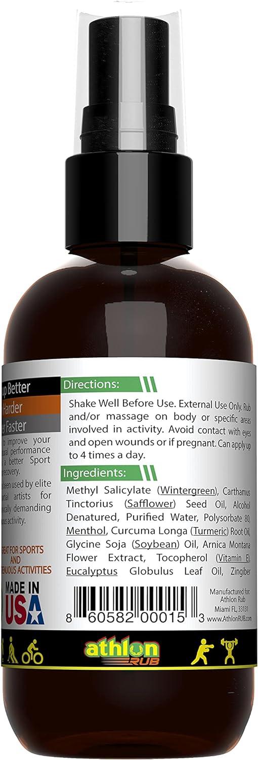 Athlon Rub - Plant Based Muscle Rub - Athlete Travel Size. Thai Oil ...