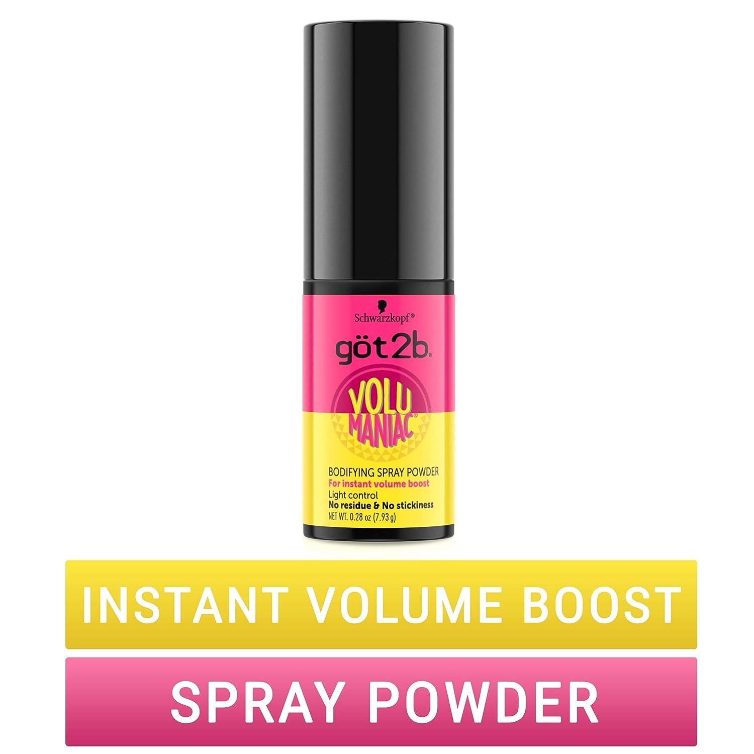 Got2b Volumaniac Spray Powder 0.28 oz - Instant Volume Boost | Buy ...