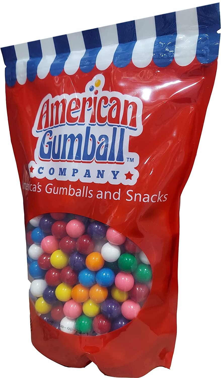 American Gumball Company Assorted Refill Gumballs 2lb Bag - Small .62 ...