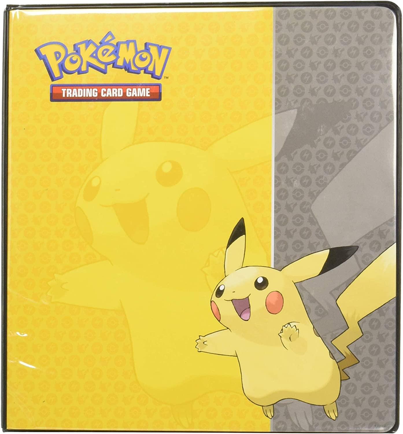 Ultra Pro Pokemon Pikachu 2 3-Ring Binder - Yellow Pikachu Design | Buy ...