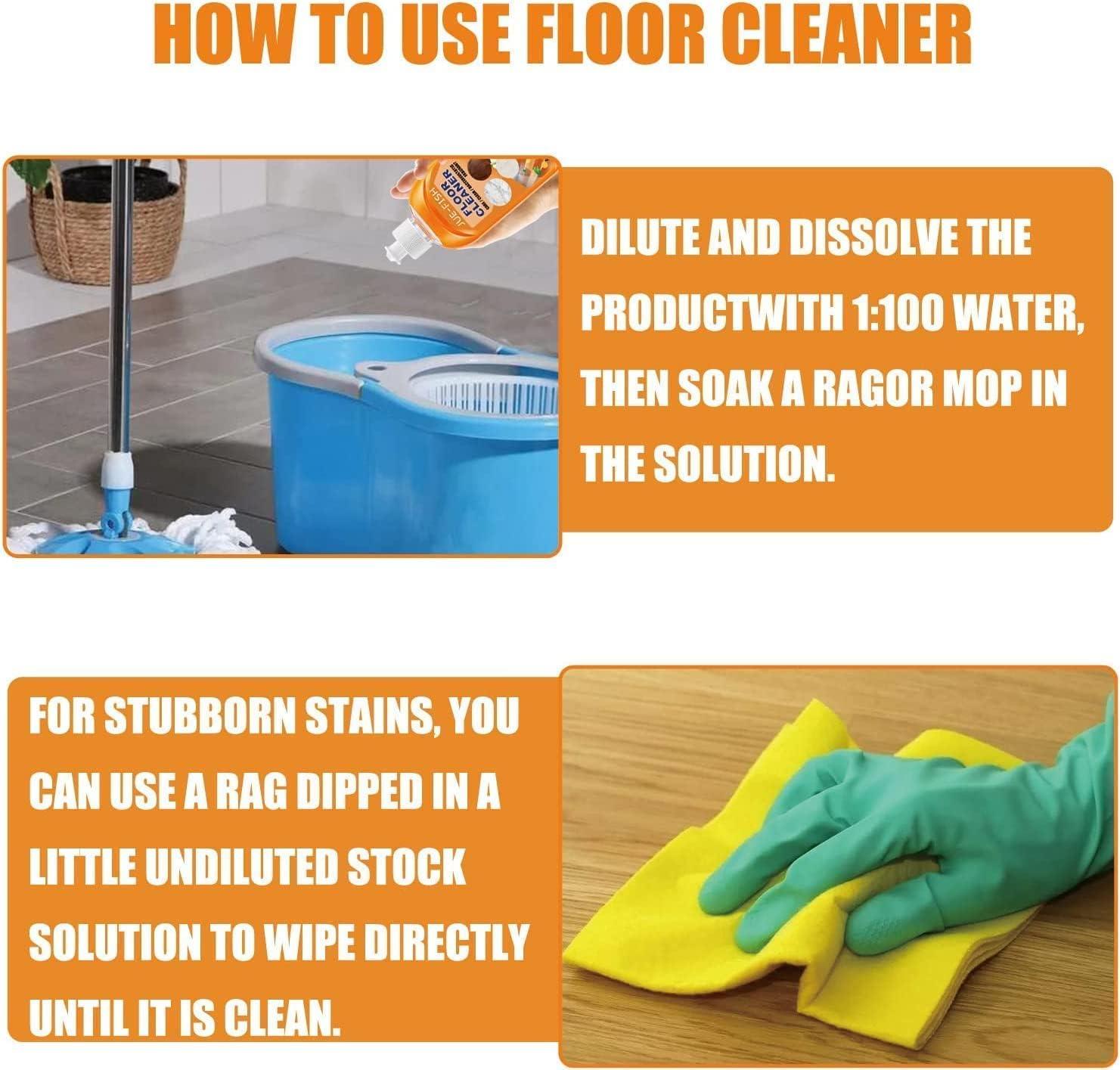 Honifee Floor Cleaner Solution NML Floor Cleaner VML Powerful ...