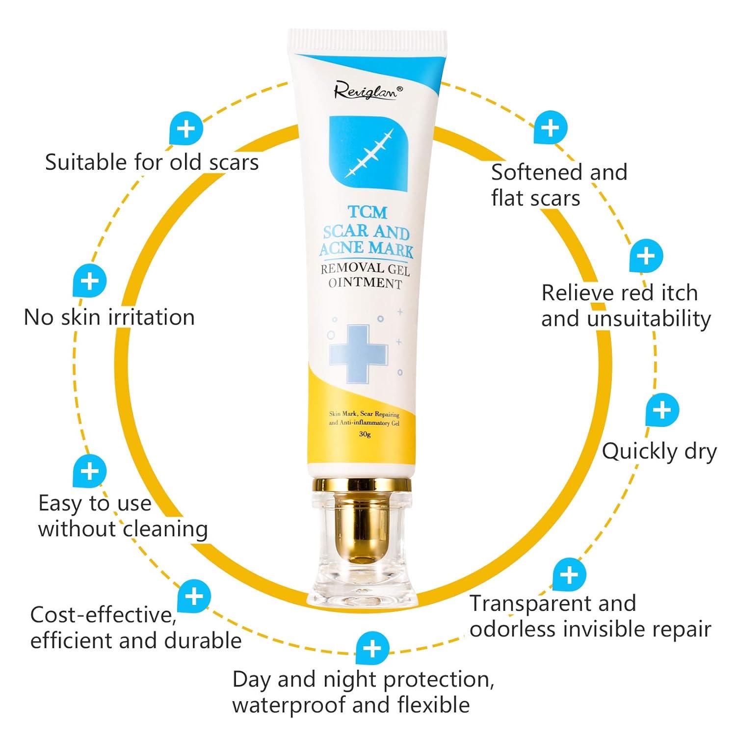 Scar and Acne Marks Removal Ointment Gel | Skin Repair Cream for Scars ...