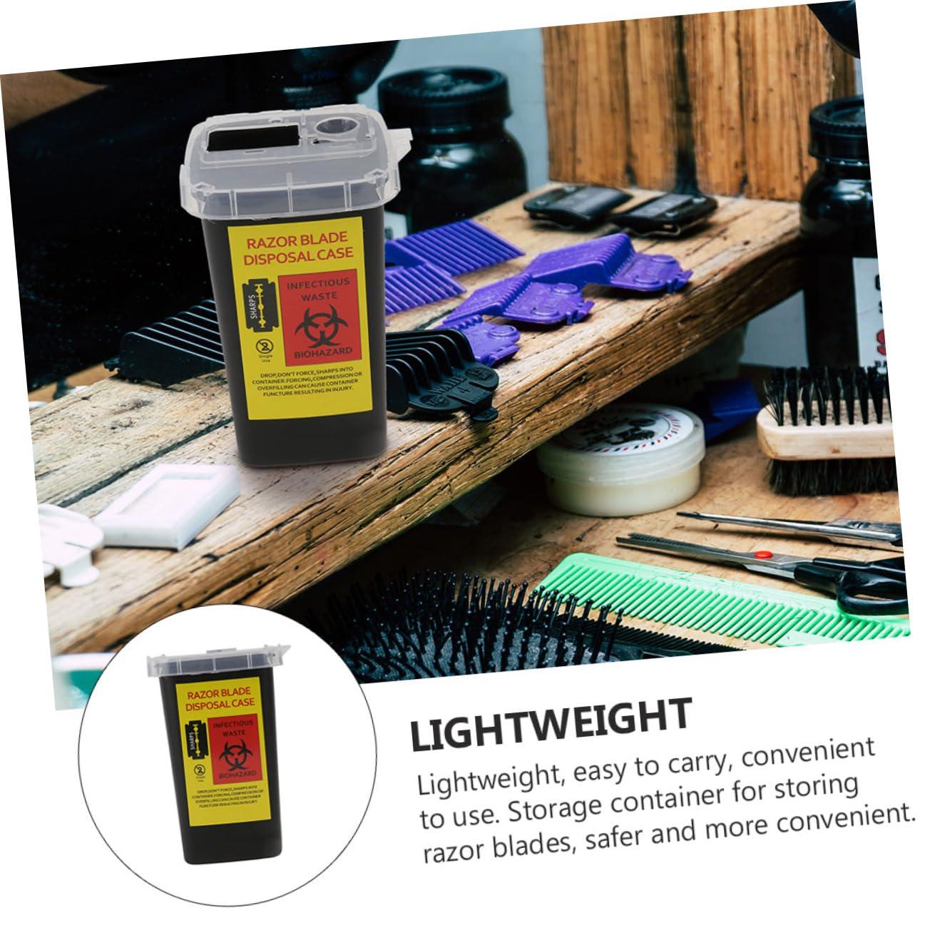 Beavorty 4-Piece Blade Storage Box Set | Hairdresser Blade Waste ...