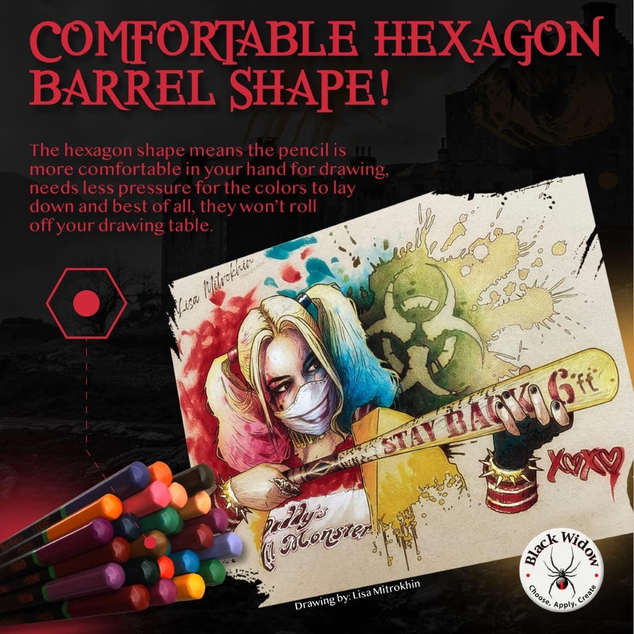 black widow coloring book