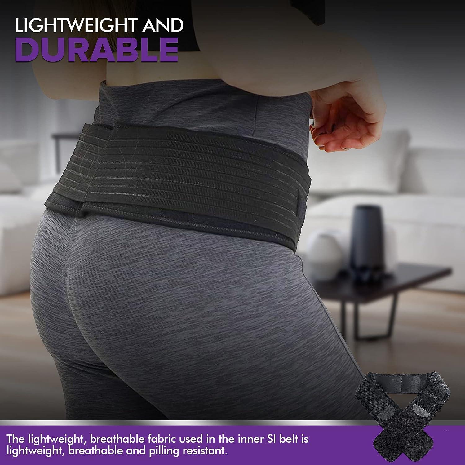 Sacroiliac Support Hip Belt for Men and Women - Small/Medium Size for ...