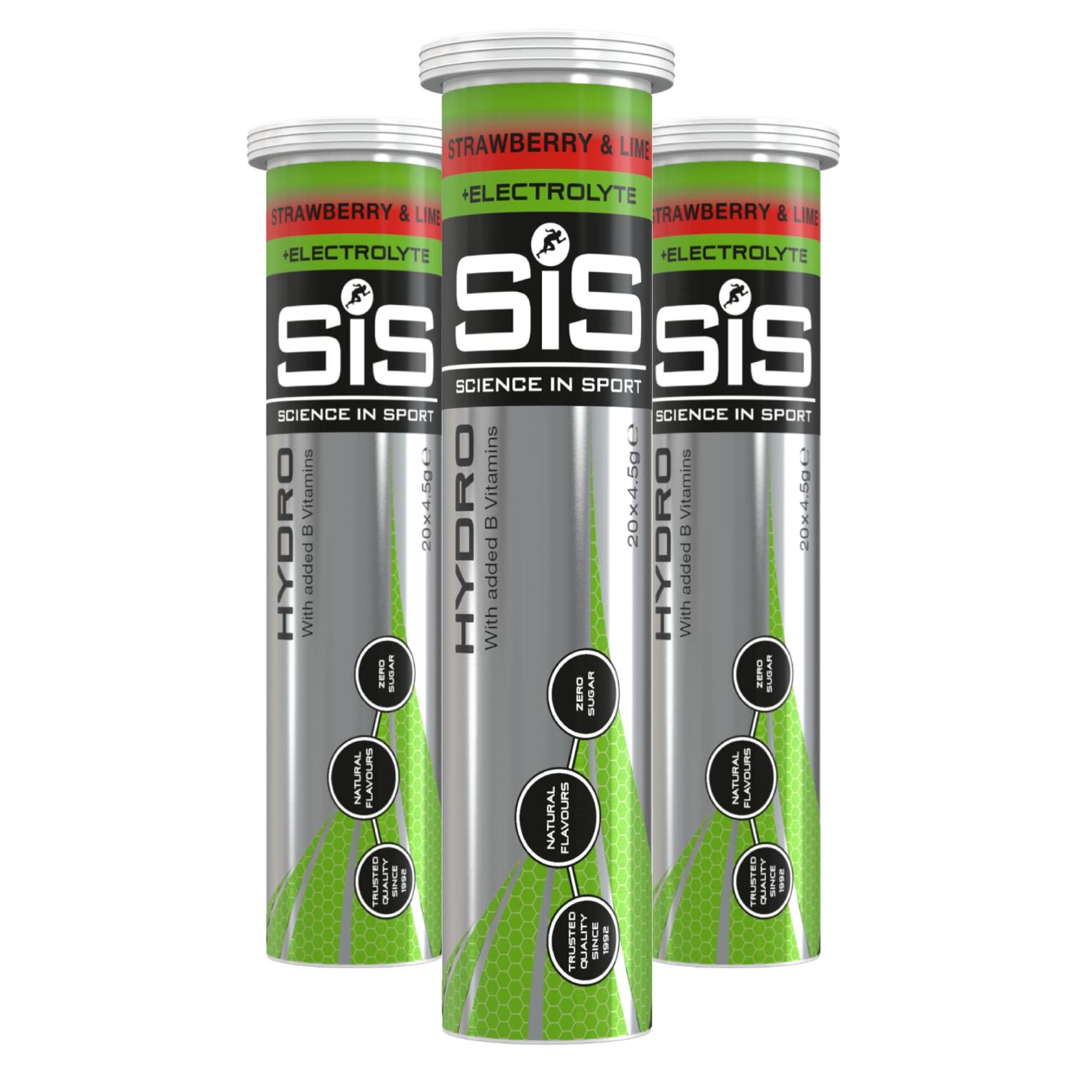 Science In Sport Hydro Hydration Tablets - Strawberry Lime Flavor, 60 ...