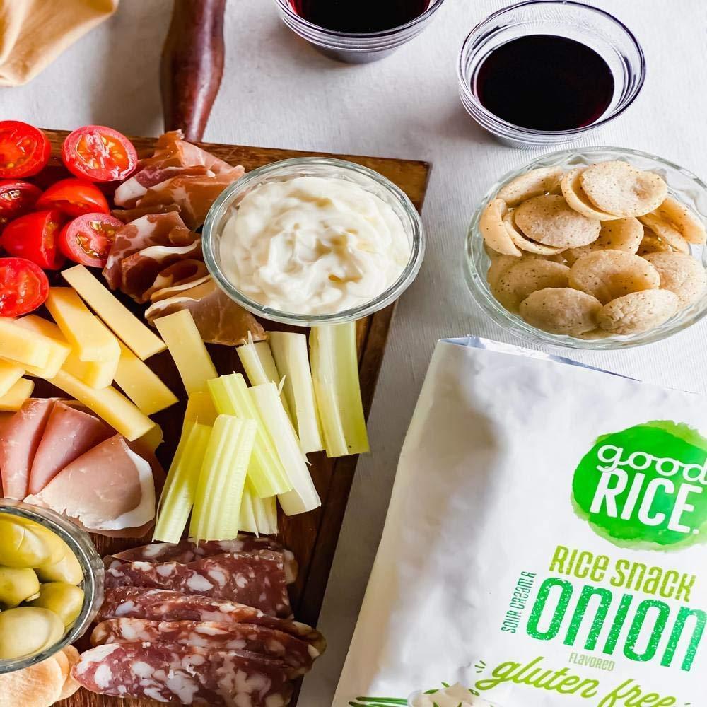 Rice Snacks - Sour Cream Flavor (Pack of 2) | Delicious Crunchy Snack ...