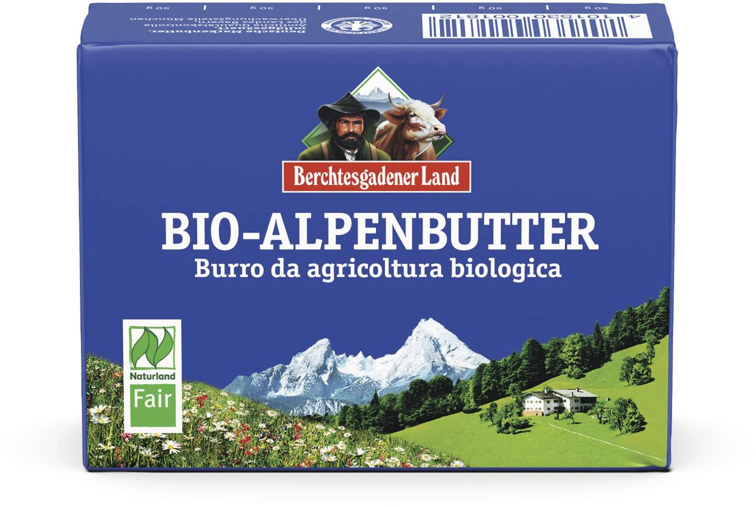 Buy Berchtesgadener Land BGL Organic Alpine Butter - 6 x 250g | Premium ...