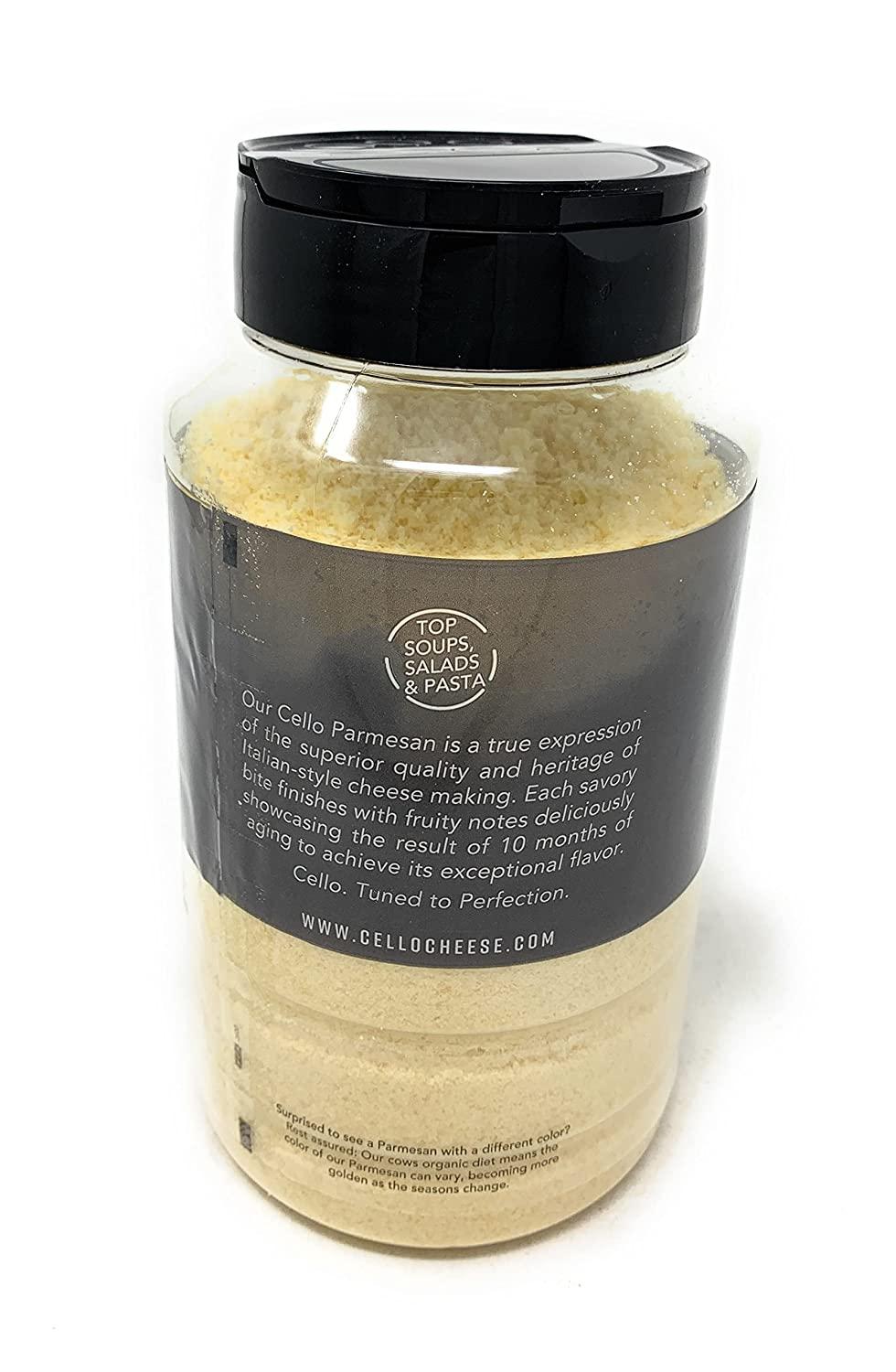 Cello Organic Parmesan Cheese 18oz - Authentic Italian Flavors ...