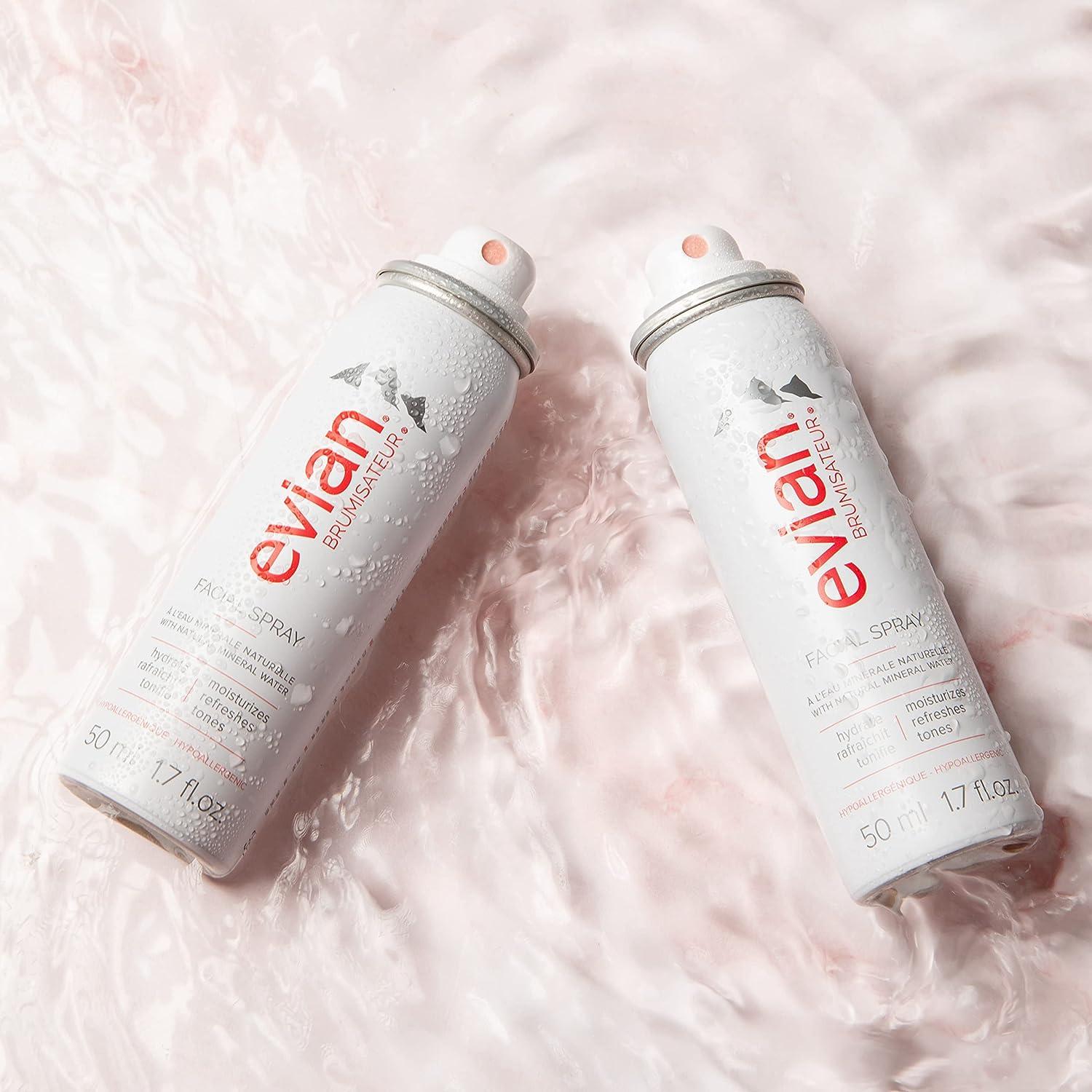 Evian Facial Spray 24/7 Kit - Hydrating Mist for Refreshed Skin | Buy ...