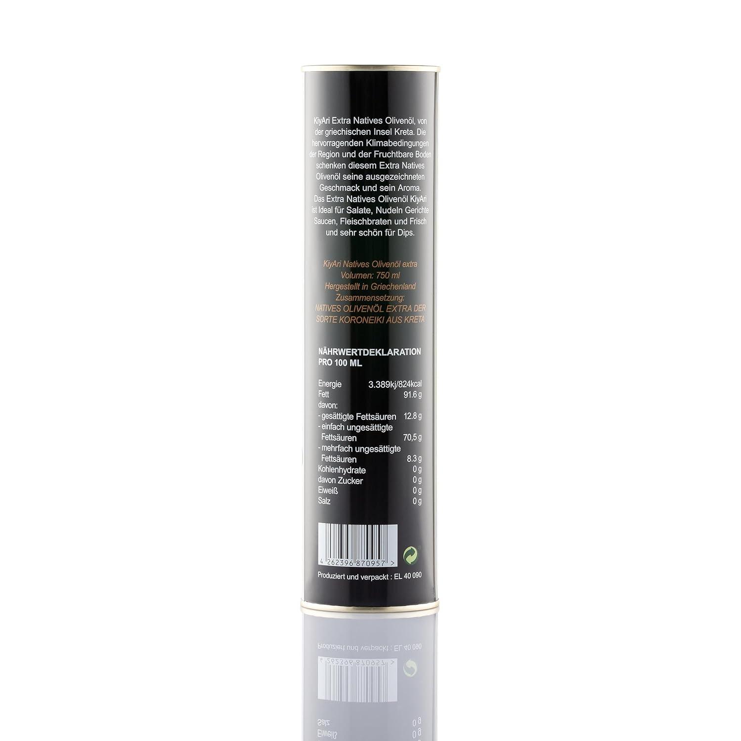 Kiyari Premium Extra Virgin Olive Oil - Cold Pressed Koroneiki from ...
