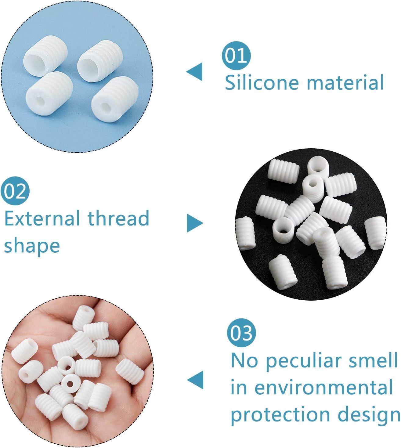 OCEANTREE Cord Locks for Mask - Silicone Cord Stopper Earloop Toggles ...