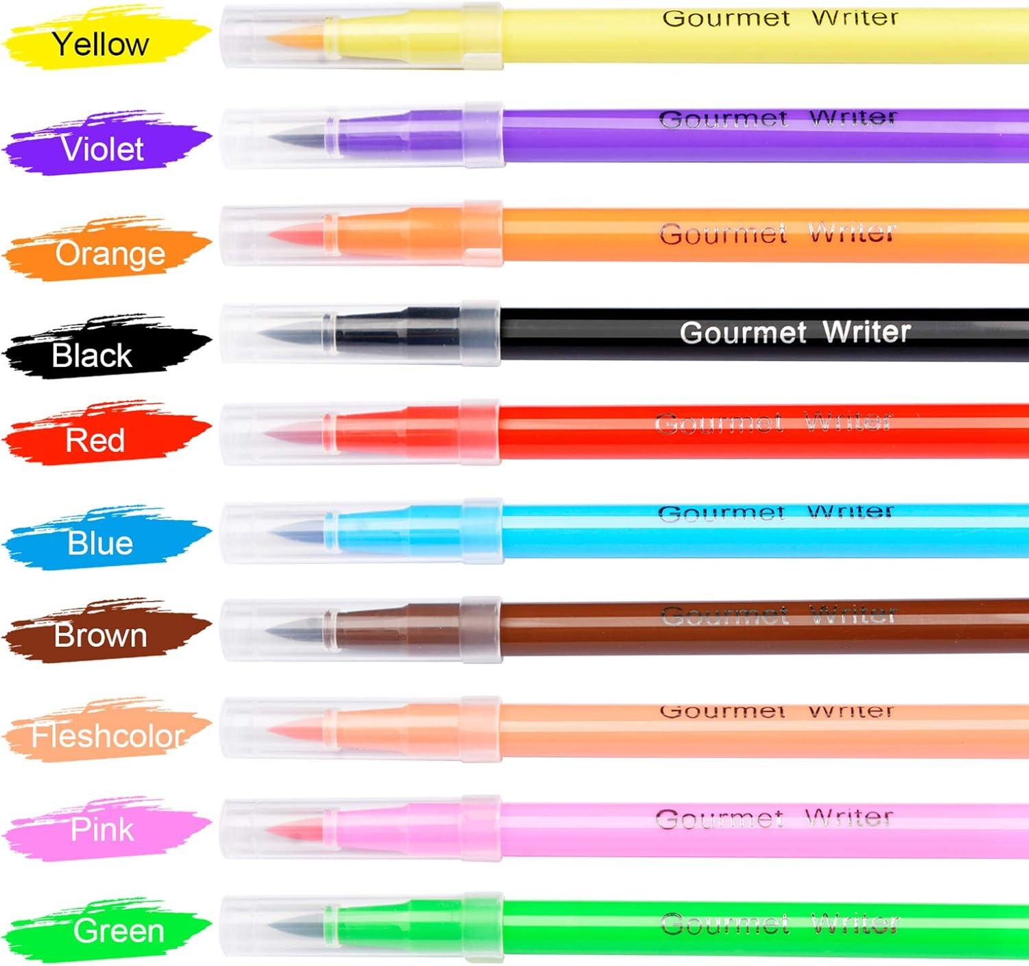 Food Coloring Markers Gourmet Writer Food Cake Decorator Pens Edible ...