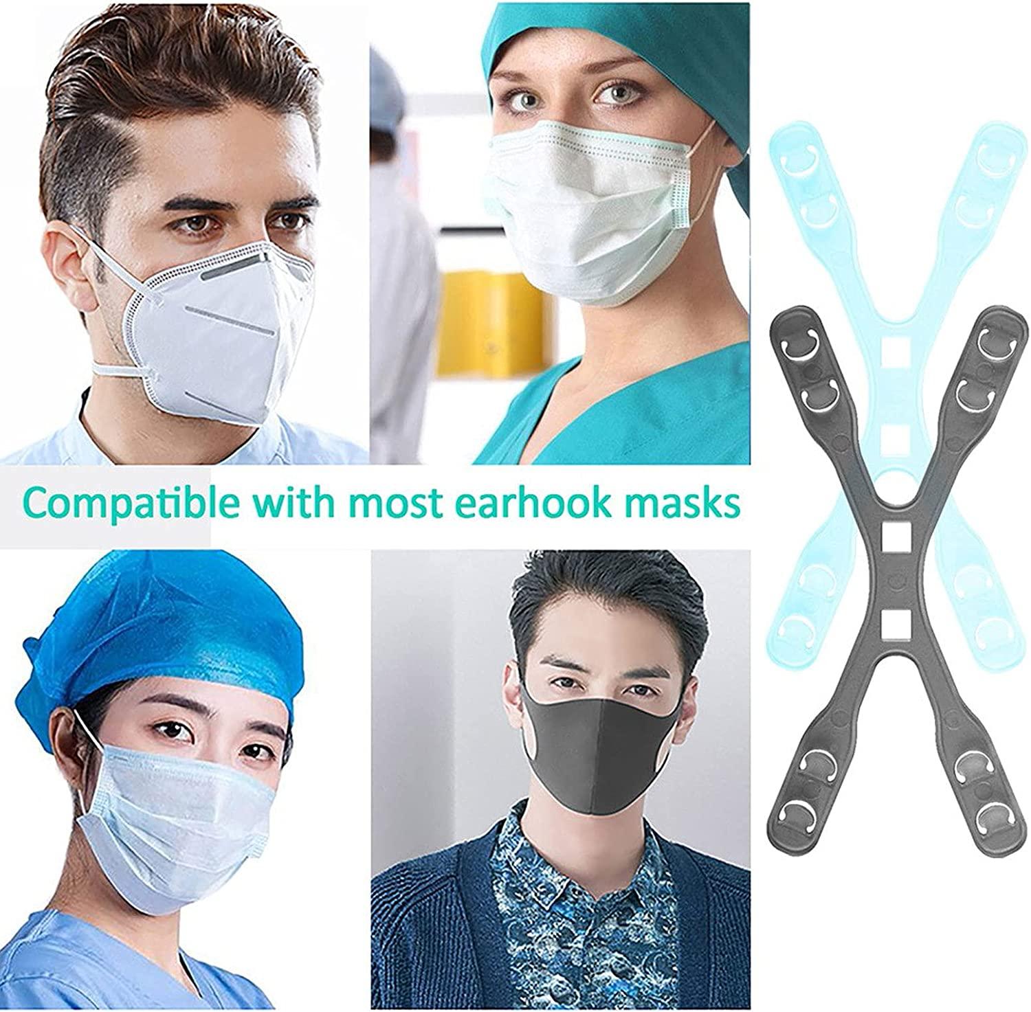 Adjustable Mask Extender Strap - Relieve Ear Pain & Pressure - Anti ...
