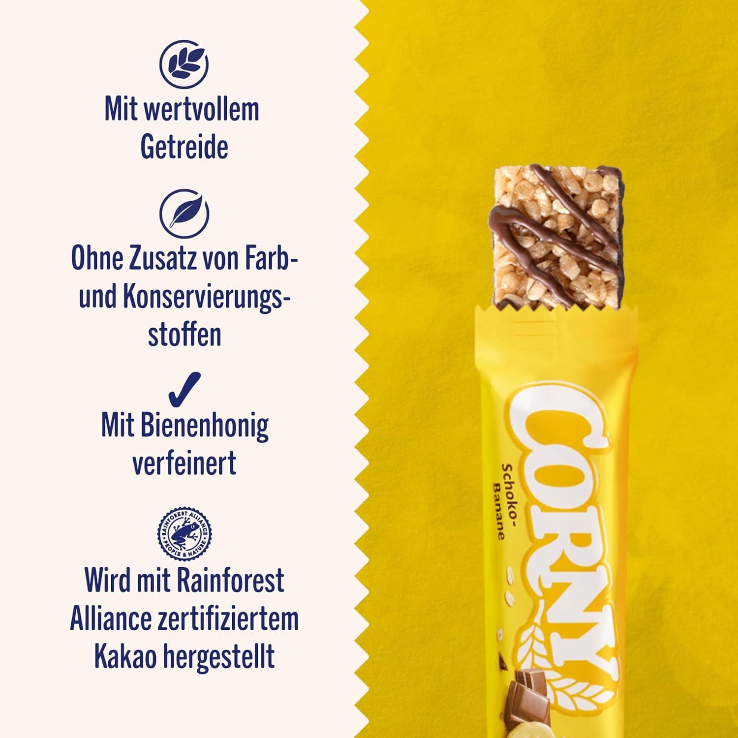 Buy Corny Classic Chocolate Banana Cereal Bars - Delicious Chocolate ...