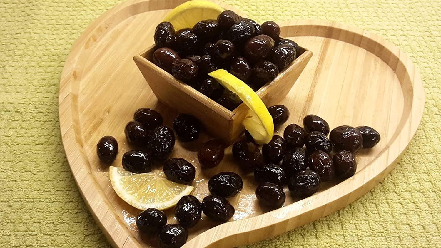 Marmarabirlik Dried Natural Black Olives 400g - Premium Quality olives ...
