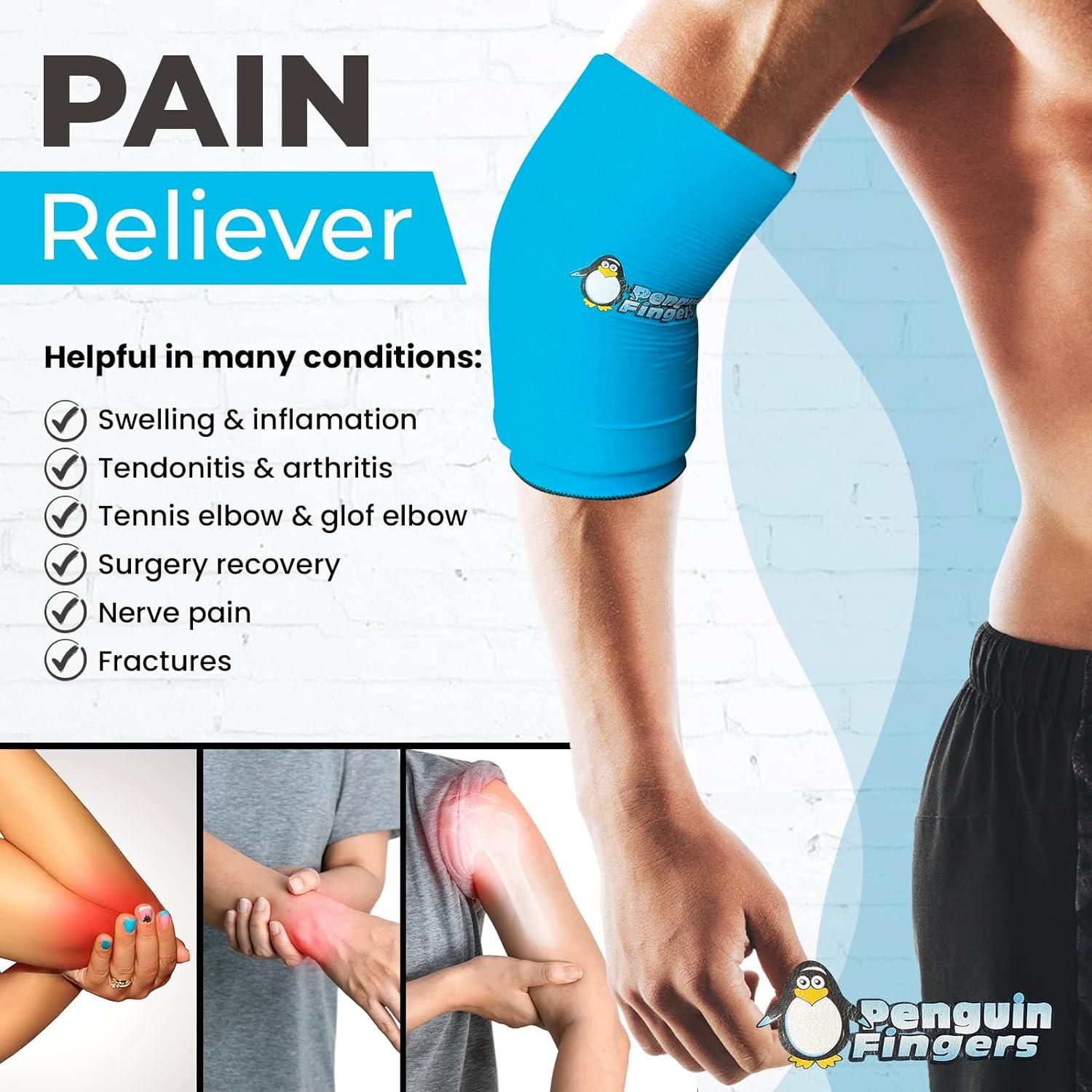 Reusable Elbow and Ankle Ice Pack for Pain Relief - Cold/Hot ...