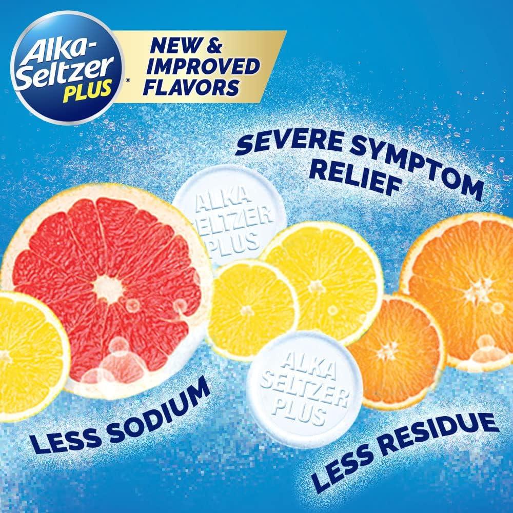 ALKA-SELTZER PLUS Severe Cold Tablets - 36CT | Sinus Congestion, Runny ...