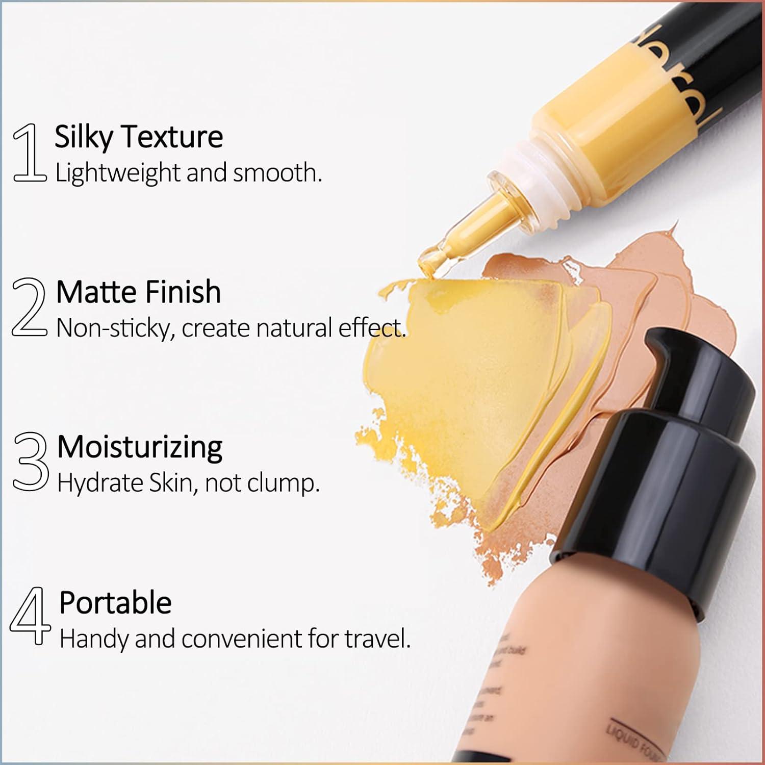 orange makeup foundation