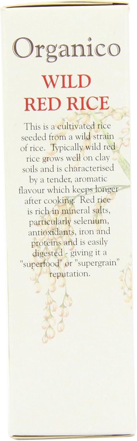 Organico Wild Wholegrain Red Organic Rice 500g | Buy Now with Express International Delivery ...