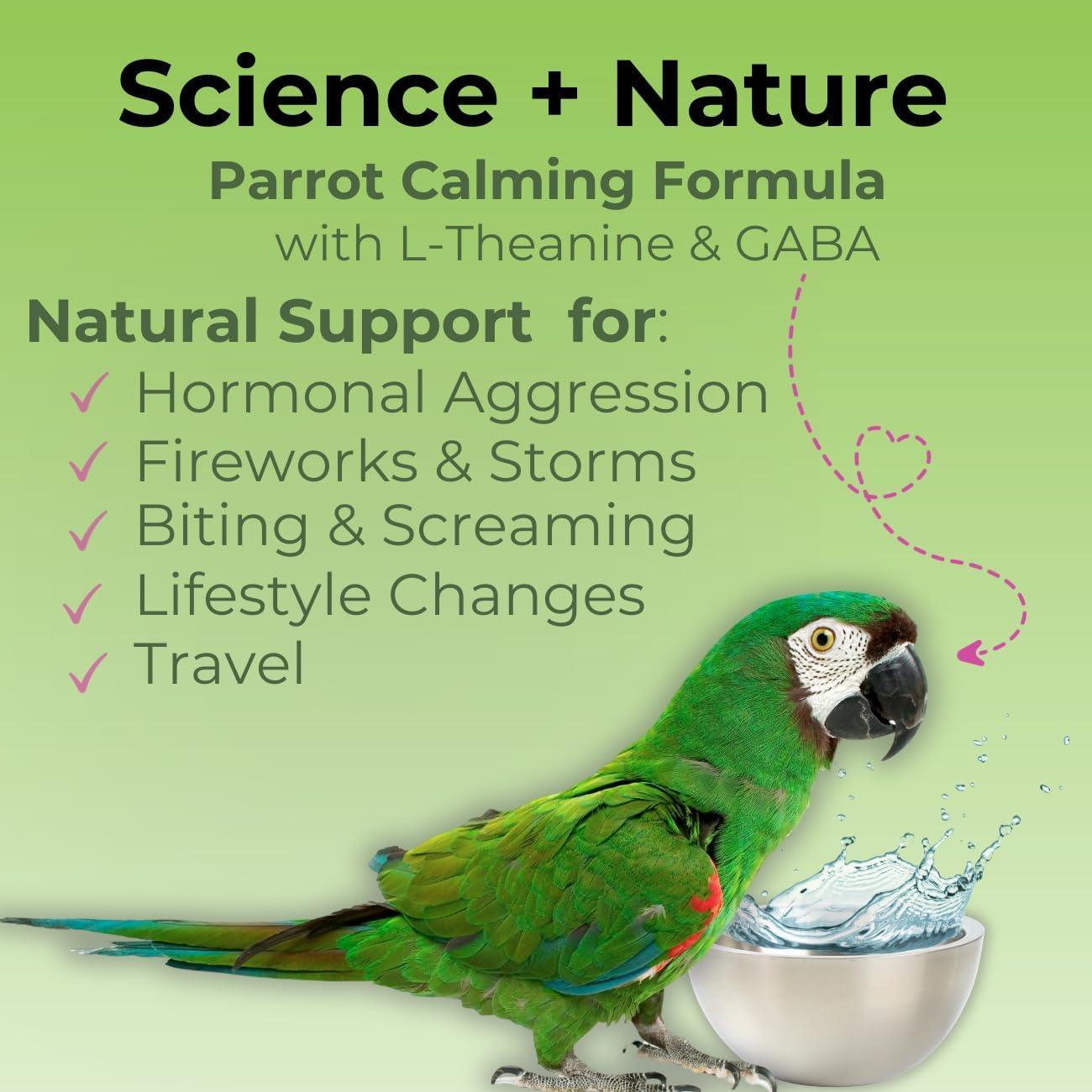 UnRuffledRx Parrot Calming Formula Dietary Supplement for Birds 3 oz ...