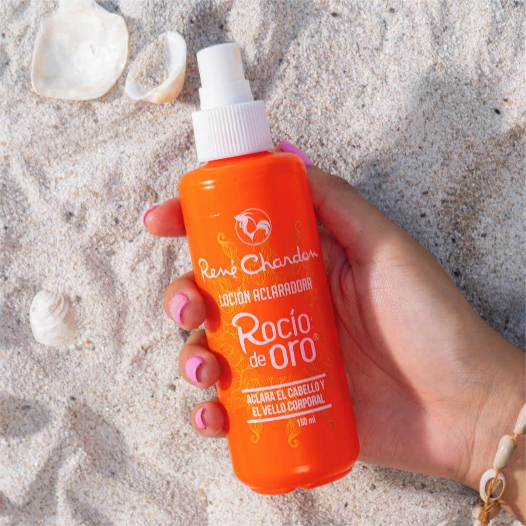 Rene Chardon Rocio de Oro Hair Lightening Lotion Blonde formula, 5oz ...