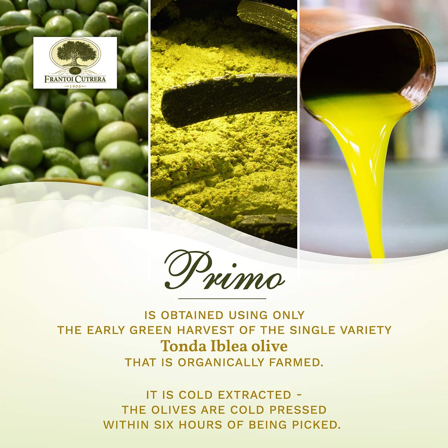 Frantoi Cutrera Primo Cold Extracted Italian Extra Virgin Olive Oil ...