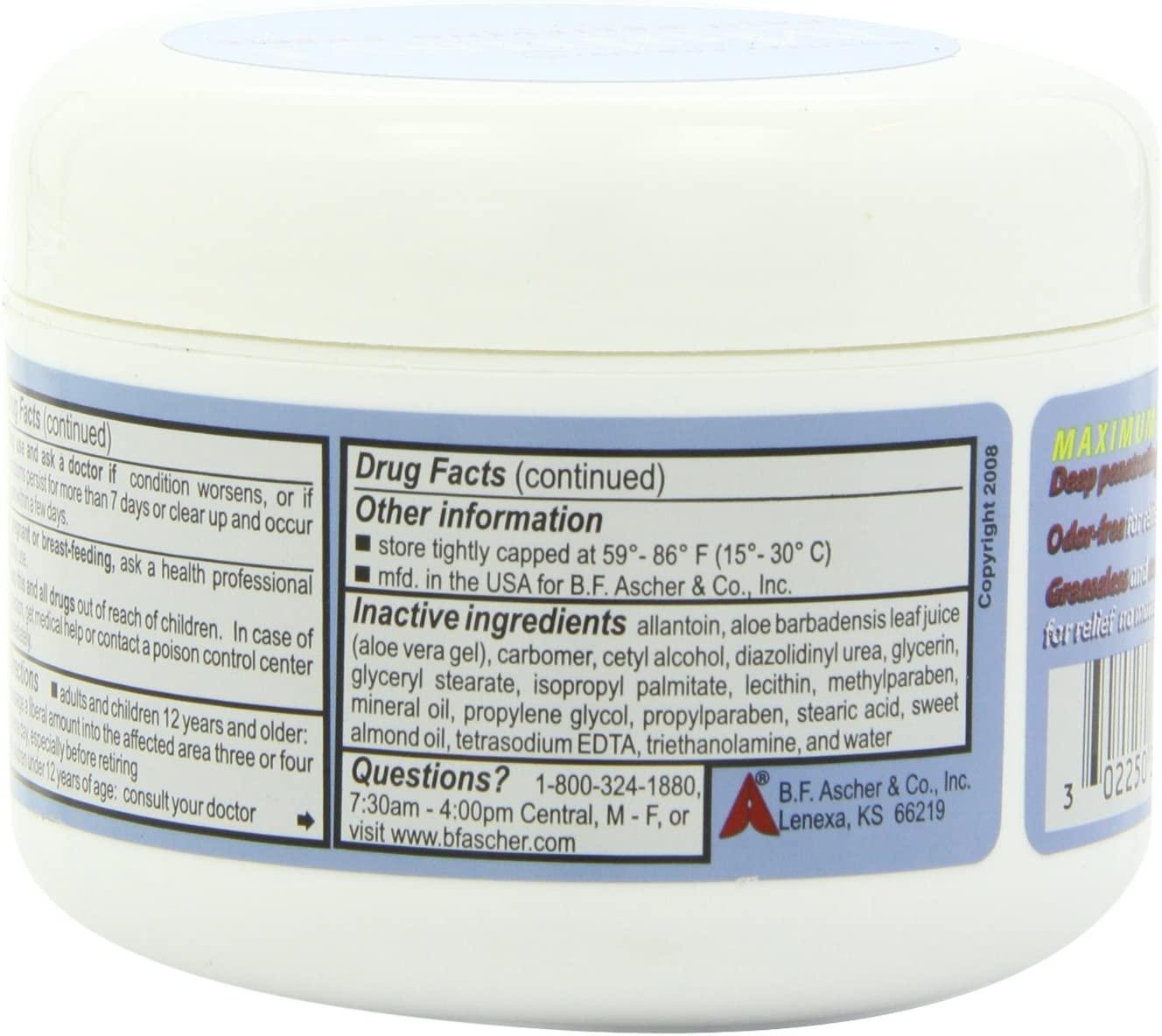 Mobisyl Pain Relieving Creme with Aloe Vera - 8 oz Jar