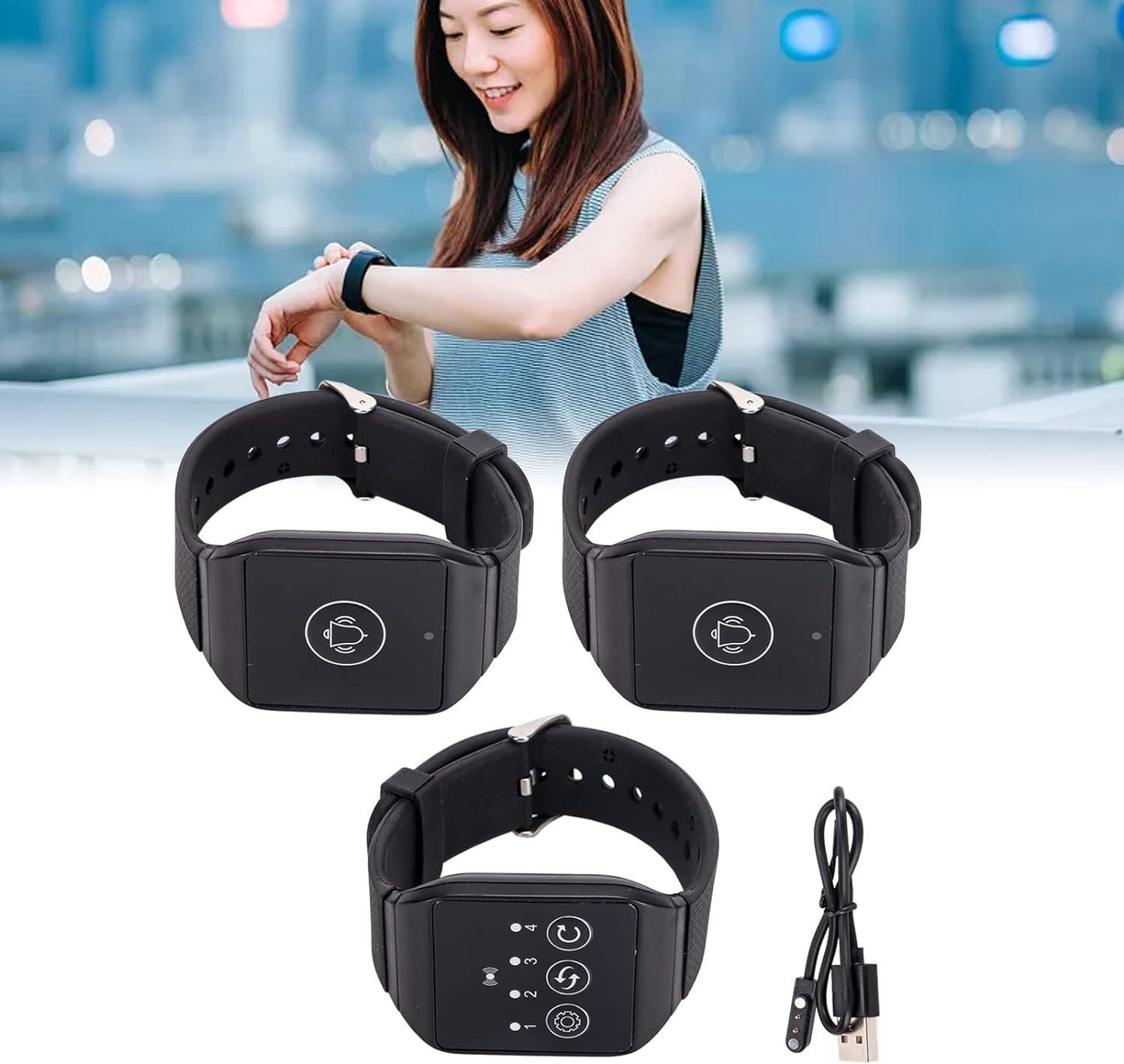 Restaurant Pager System 433.92MHz Wireless Caregiver Pager & Multi ...