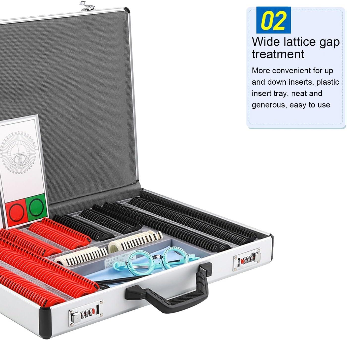 Shop Iincooy Adjustable 266pcs Optometry Test Lens Set - Optical Sample ...