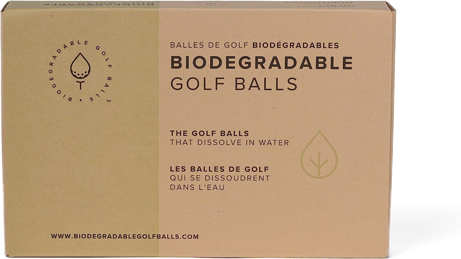 Biodegradable & Water-Soluble Golf Balls - Eco-Friendly Solution | 24 ...