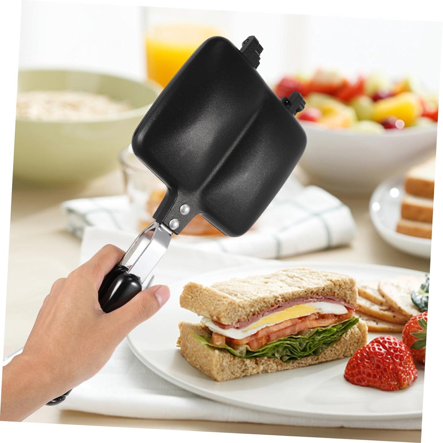 Zerodeko Toast Pan Egg Skillet Sandwich Bread Mold Sandwich Toaster ...