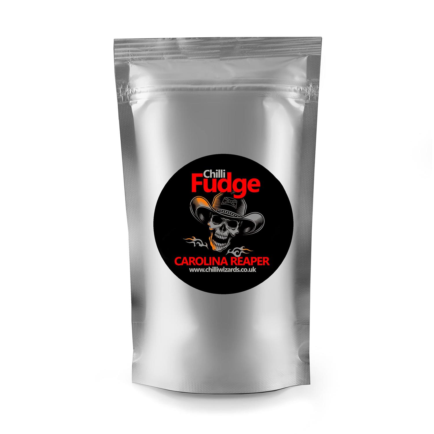 Carolina Reaper Chilli Fudge 100g Made with the hottest chilli in the ...