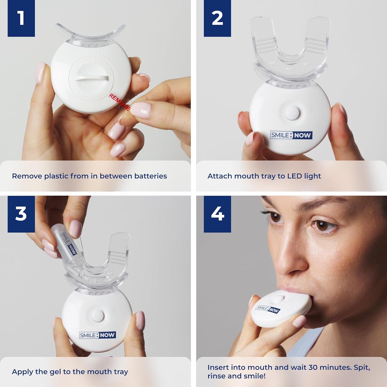 Pap Teeth Whitening Kit - Dentist-Formulated in Britain - 8 Gel Pods ...