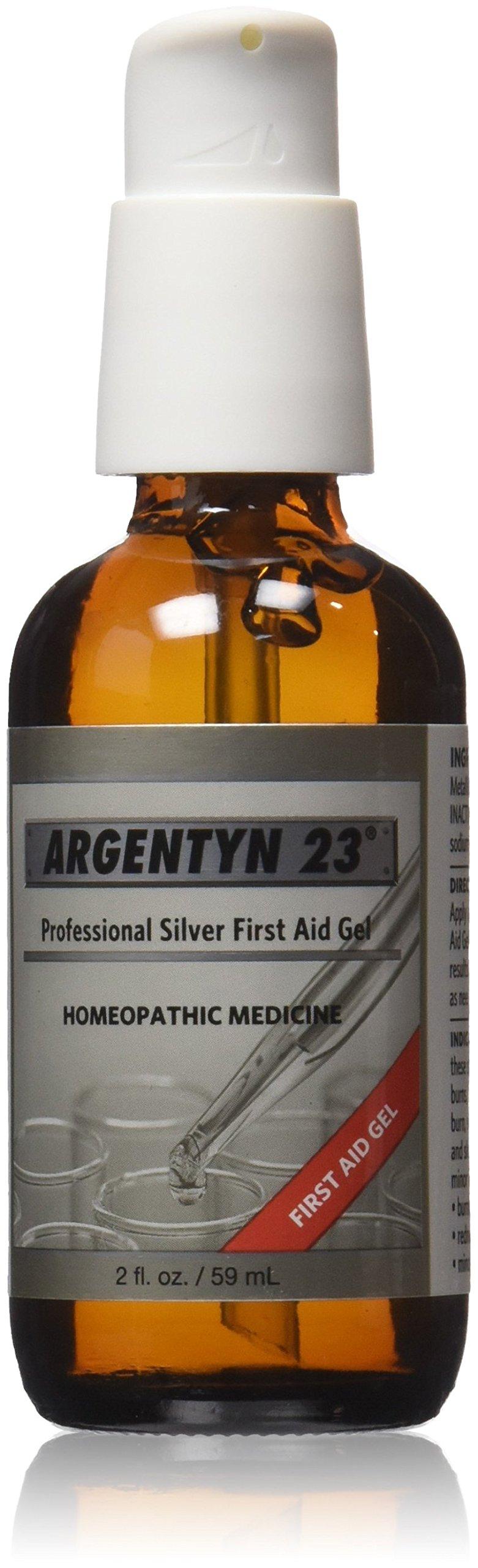 Argentyn 23 Professional Silver First Aid Gel - 2 fl oz | Natural ...