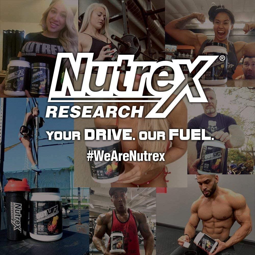 Nutrex Research Outlift Pre-Workout Powerhouse | Blue Raspberry | 20 ...
