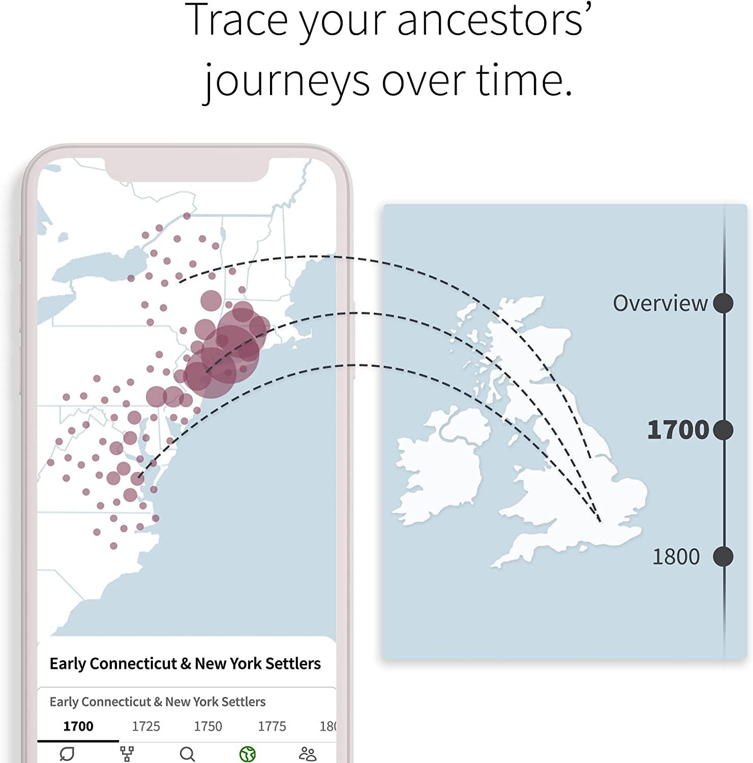 AncestryDNA + Traits Testing Kit | Genetic Ethnicity & Traits Test (35 ...