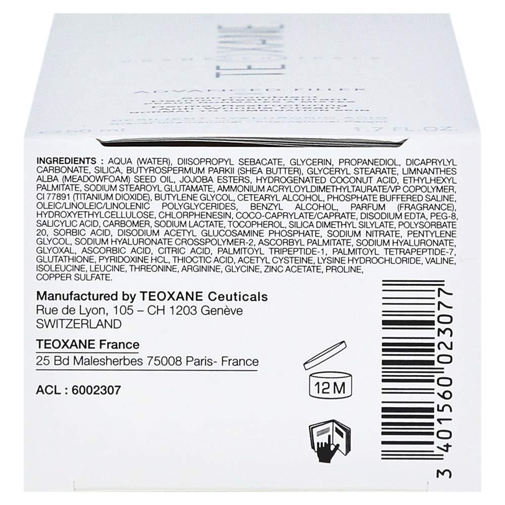 Teoxane Advanced Filler Anti-Wrinkle Cream for Normal to Combination ...