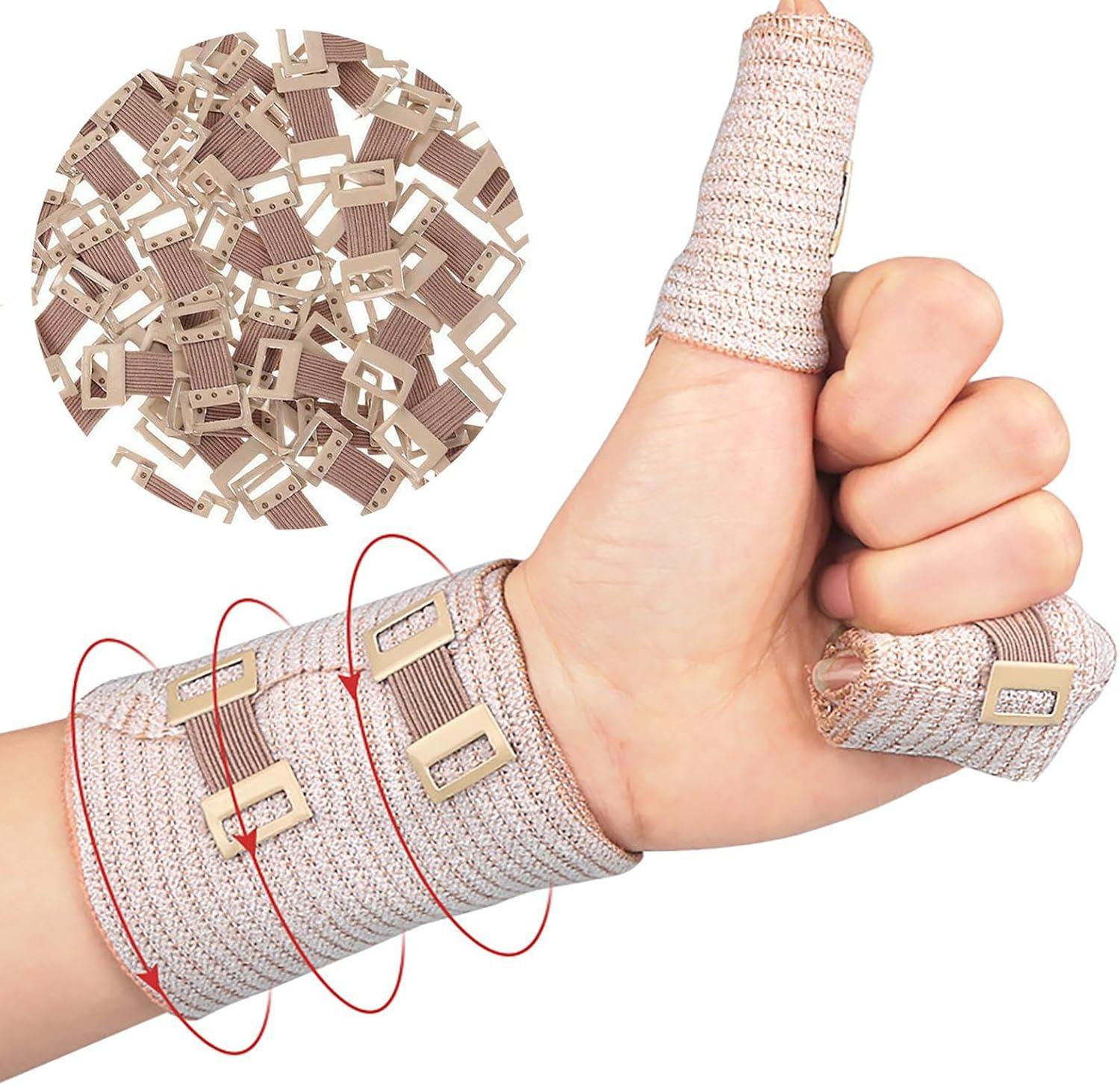 SEIWEI Elastic Bandage Clips - 60 PCS Replaceable Wrap Fastener Clips ...