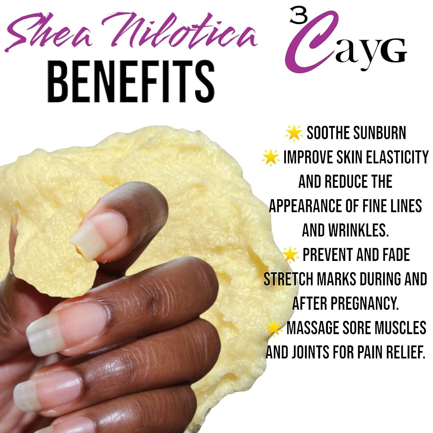 3CayG Shea Nilotica 5LB | Cold Pressed & Unrefined East African Shea ...