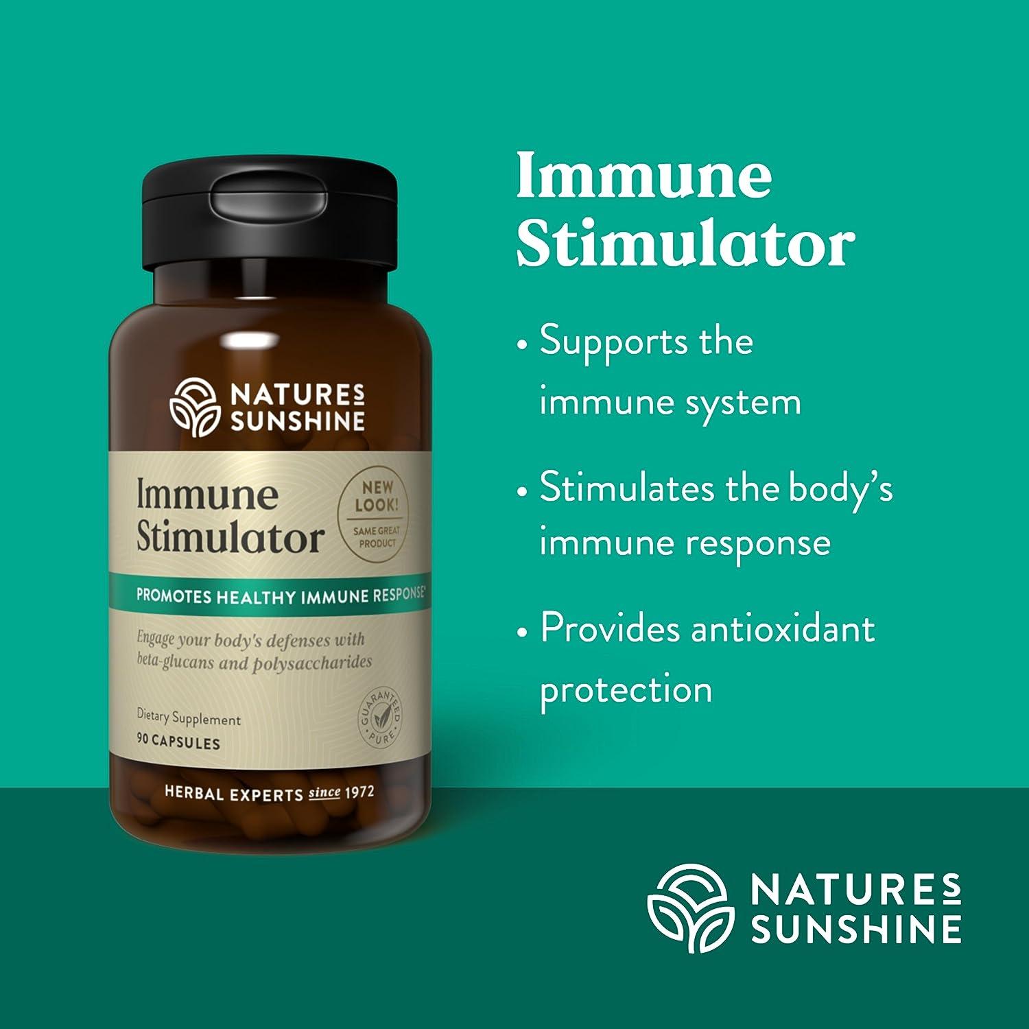 Nature's Sunshine Immune Stimulator 90 Capsules - Boost Your Immune ...