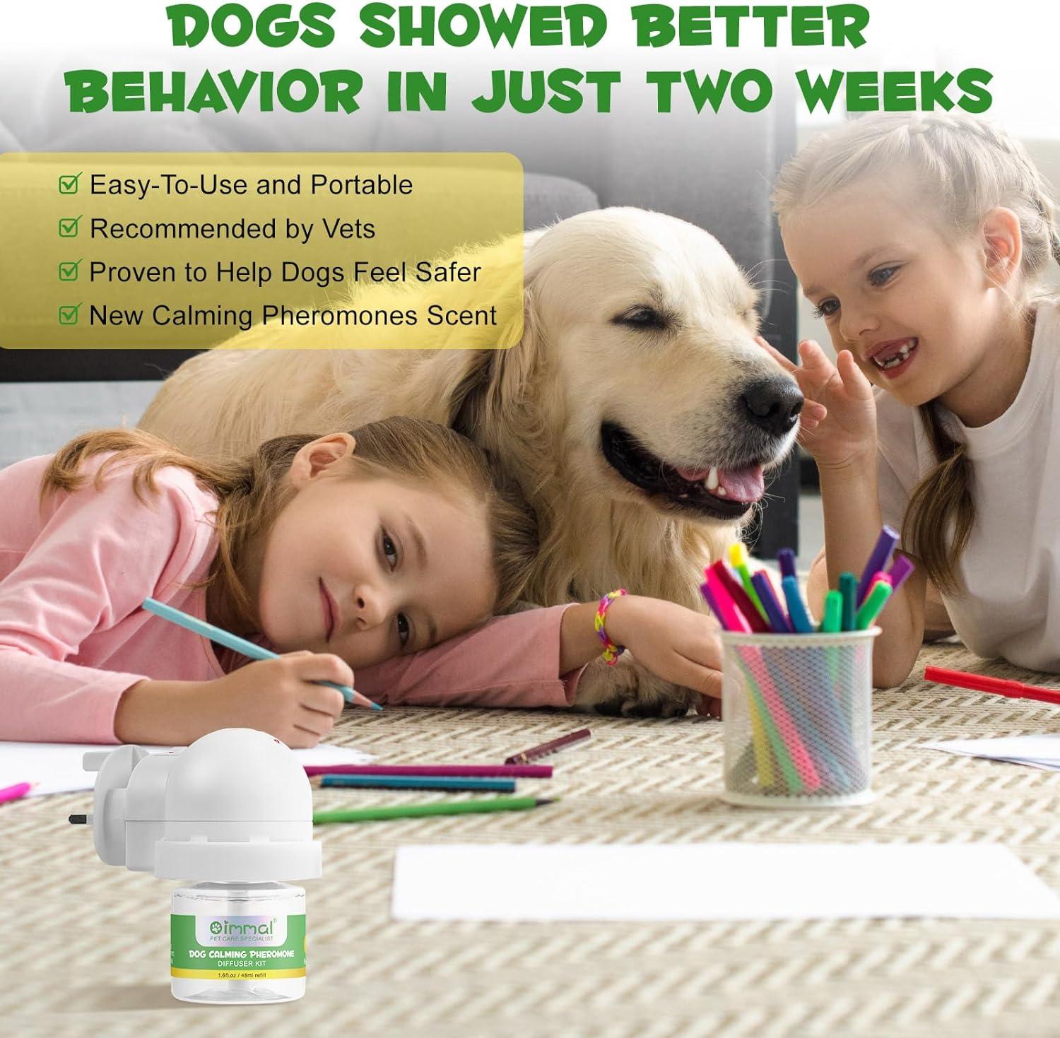 Dog Calming Pheromone Diffuser Kit Dog Pheromone Diffuser Effectively ...